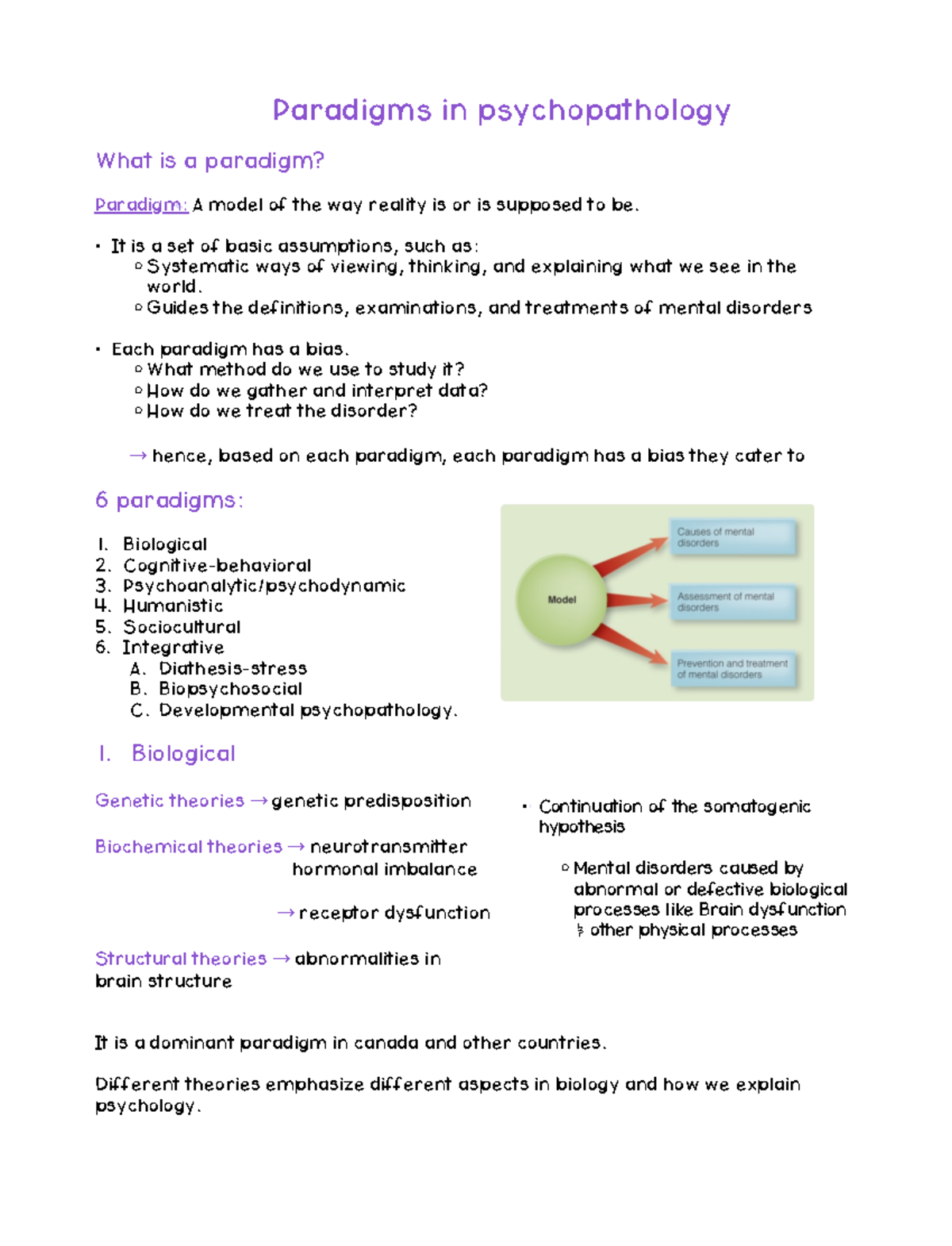 Chapter 2 -340 - Joyce Lui - Paradigms in psychopathology What is a ...