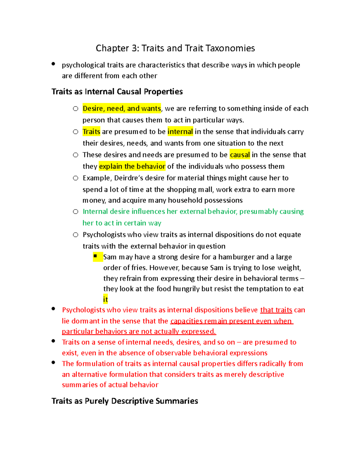 Chapter 3 - These are notes taken after reading from the book - Chapter ...