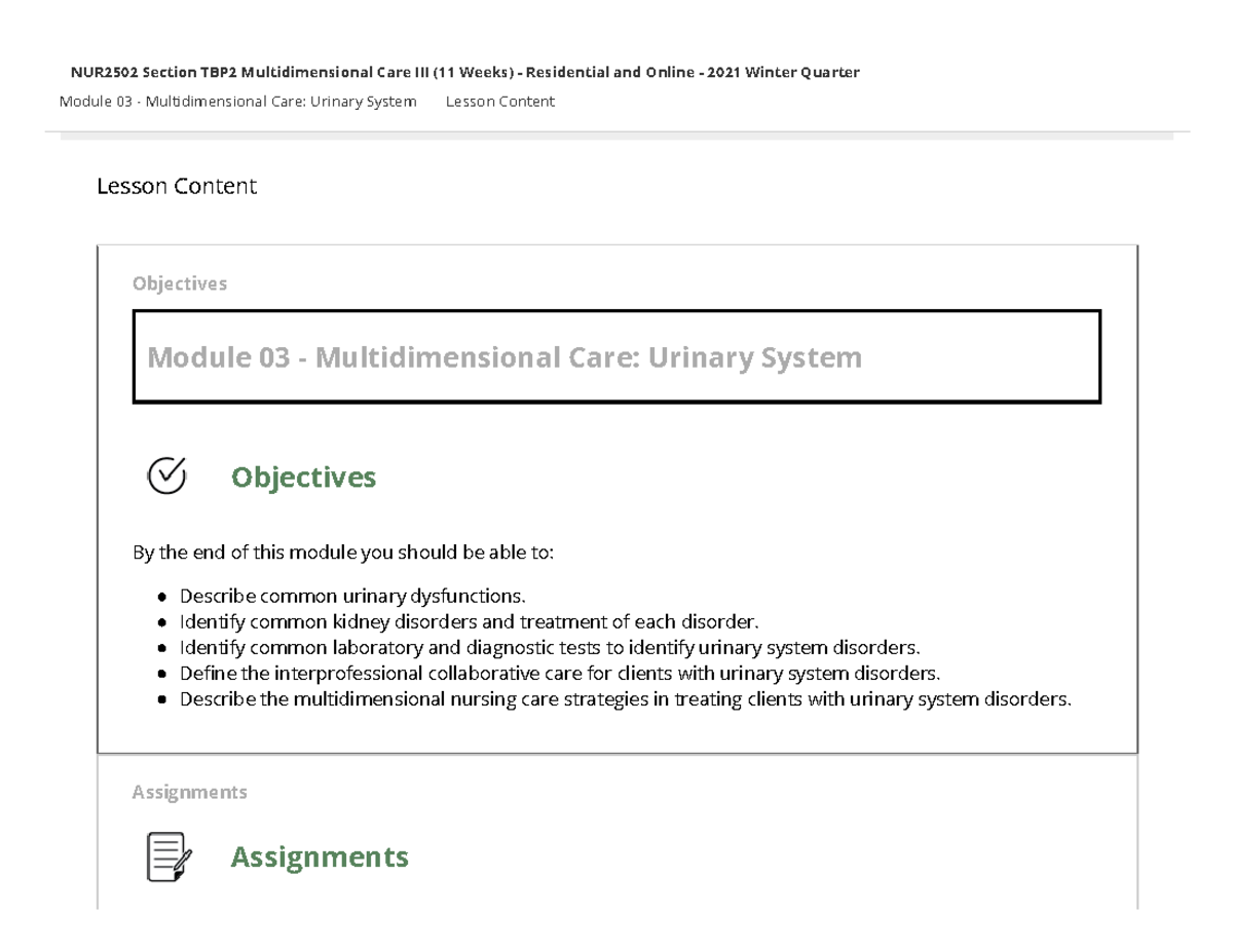 Module 3 - step by step, tips, tricks, and notes to successfully ...