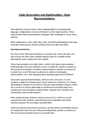 Code - Target Code Generation - Code - Target Code Generation Target ...