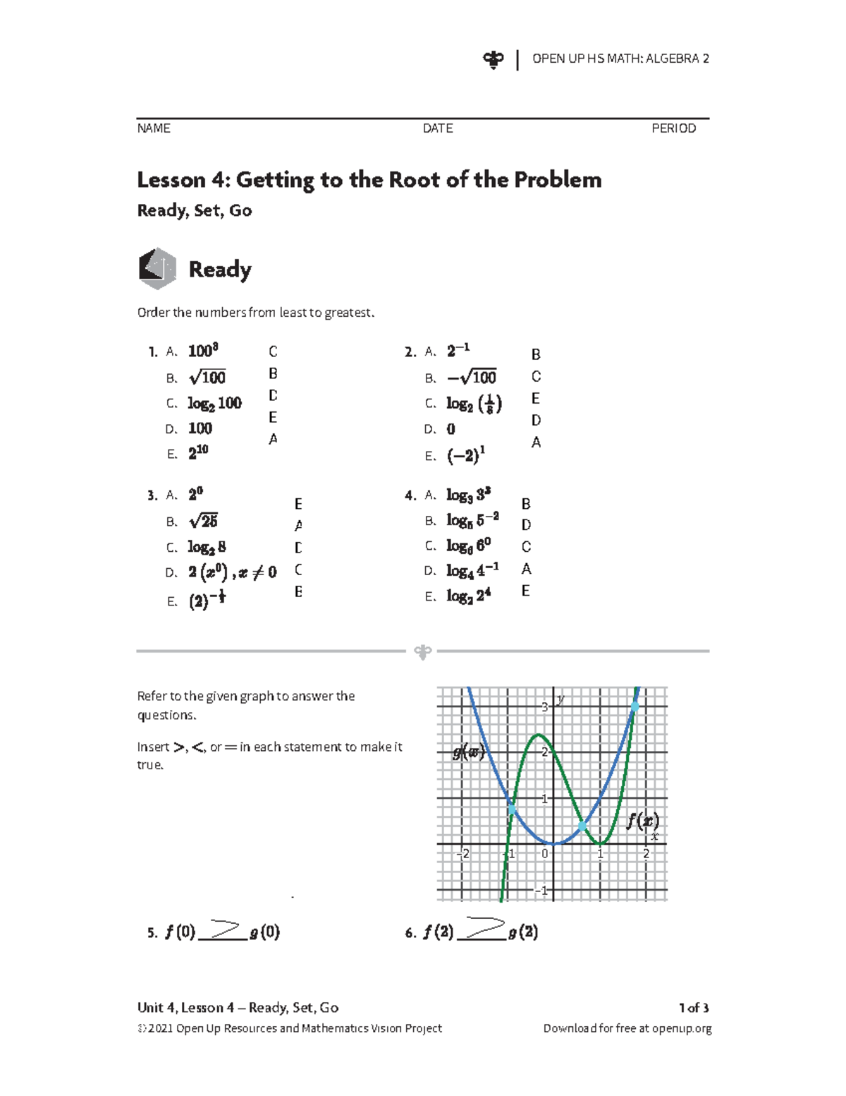 Finding zeros and writing an equation of a polynomial - Lesson 4 ...