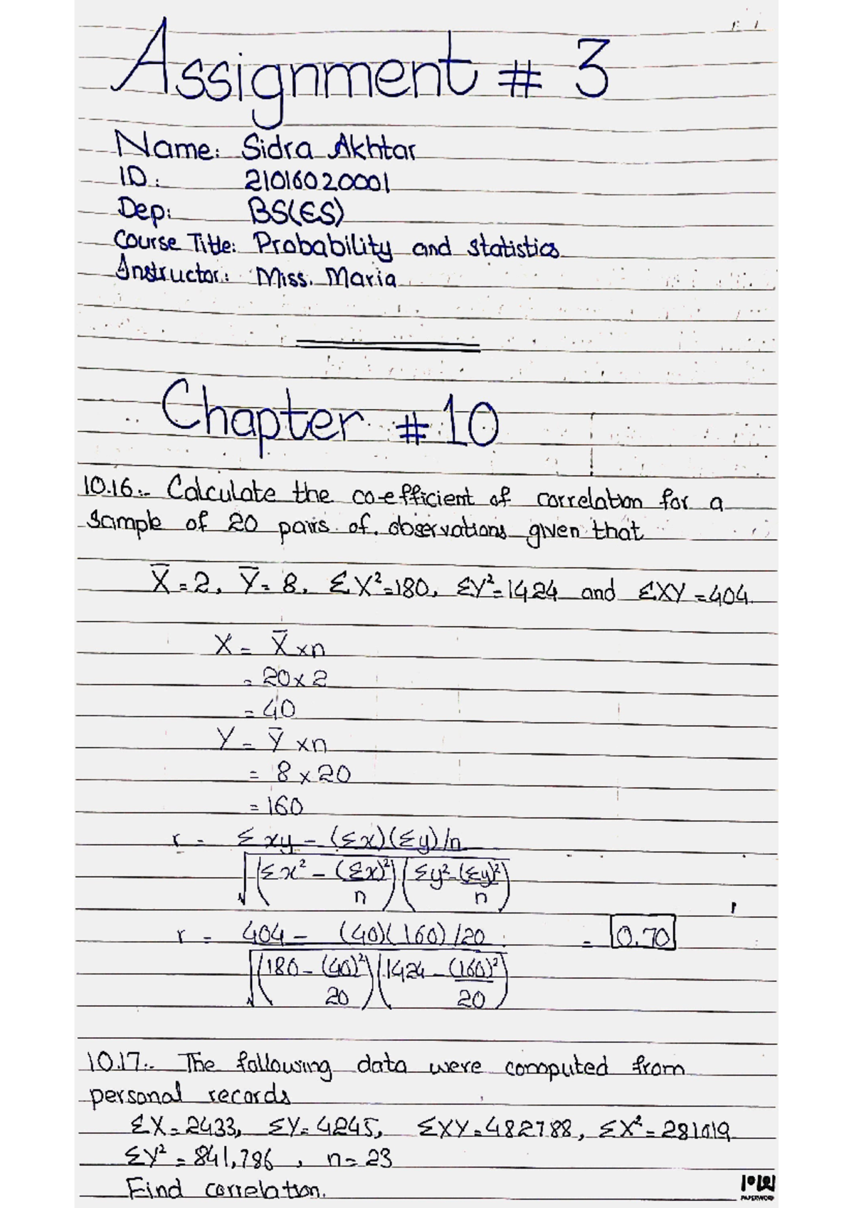 New doc 05-23-2023 20.28 - Bs computer science - UMT - Studocu