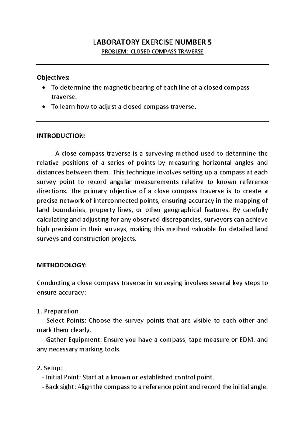 Group 4 Laboratory Exercise Number 5 061824 080102 - LABORATORY ...