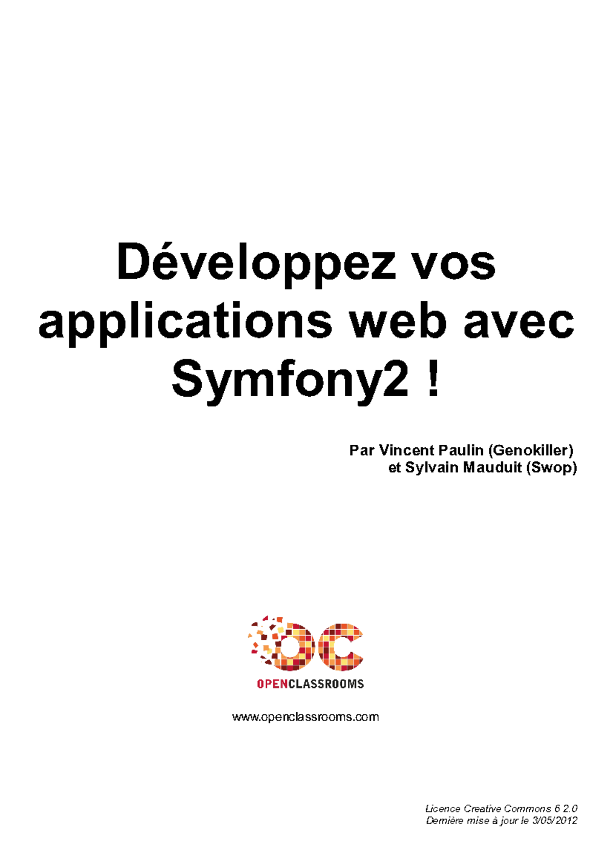 582312 developpez vos applications web avec symfony 2 - Développez vos applications web avec ...