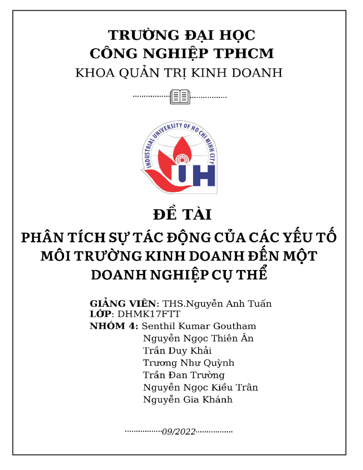 QTH-full - Hsshsh - Mục lục LỜI MỞ - Studocu
