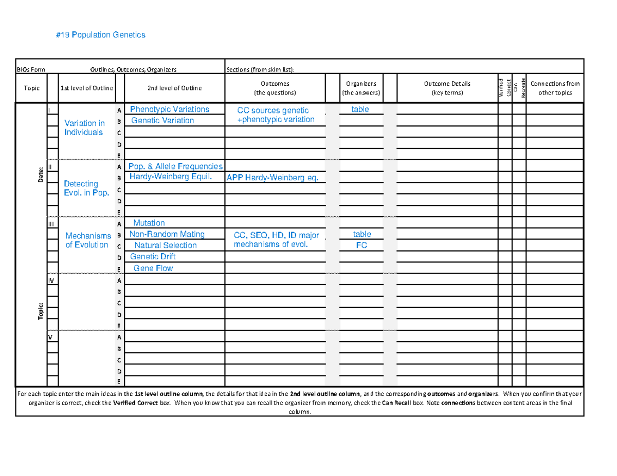 Bi Os Form lec 19 - Summer Session 2024 - I A B C D E II A B C D E III ...