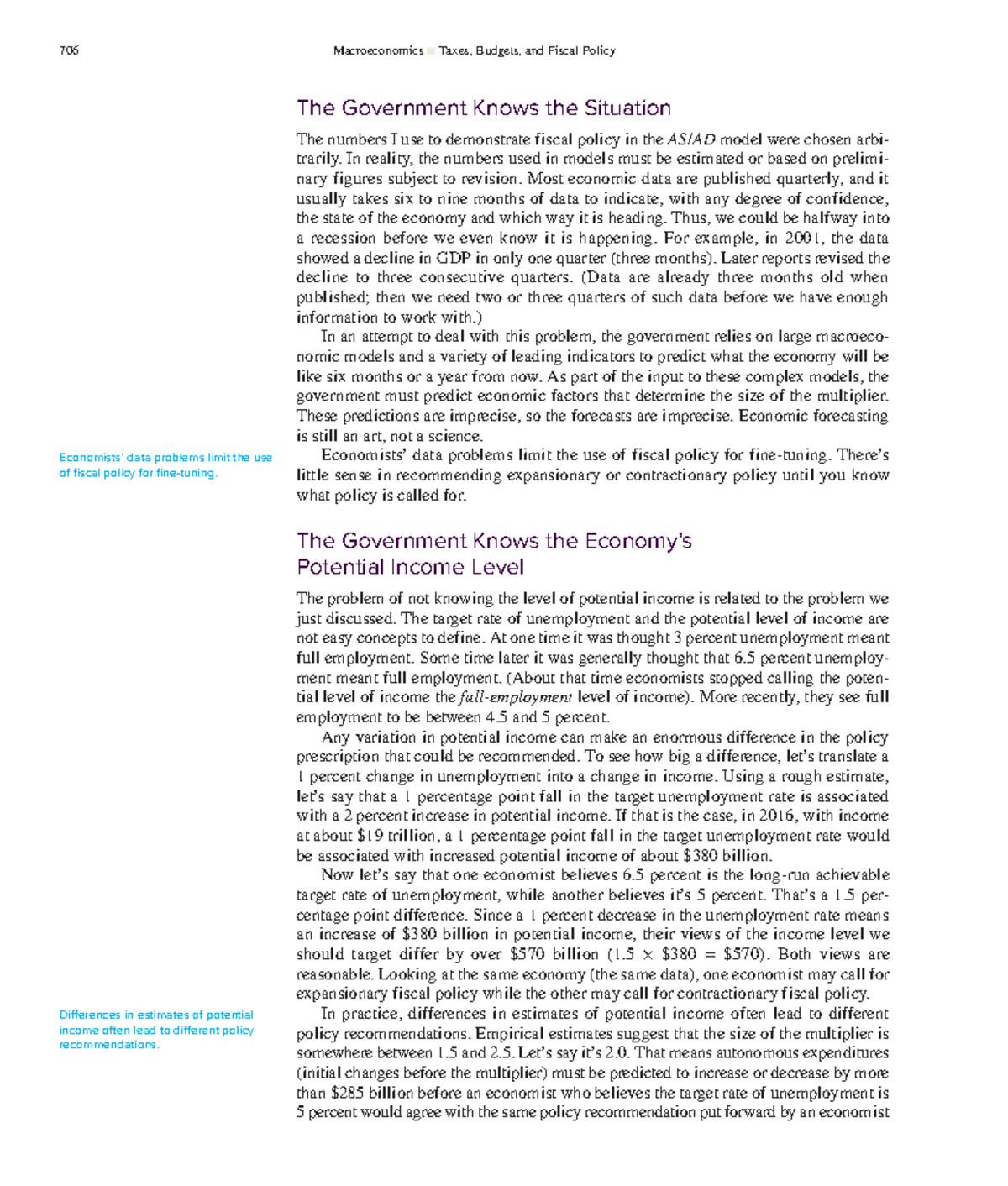Economics-267 - n/a - 706 Macroeconomics Taxes, Budgets, and Fiscal ...