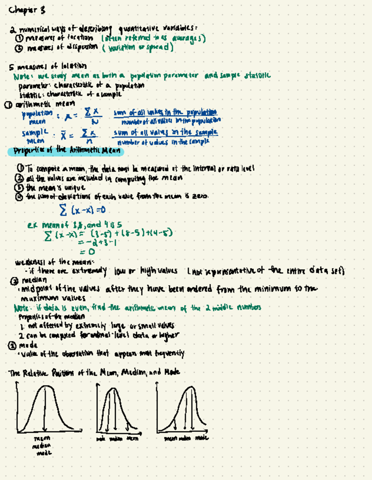 Chapter 3 Summarizing Data With Numerical Measures Chapter 3 2 Homerical Ways Of Describing