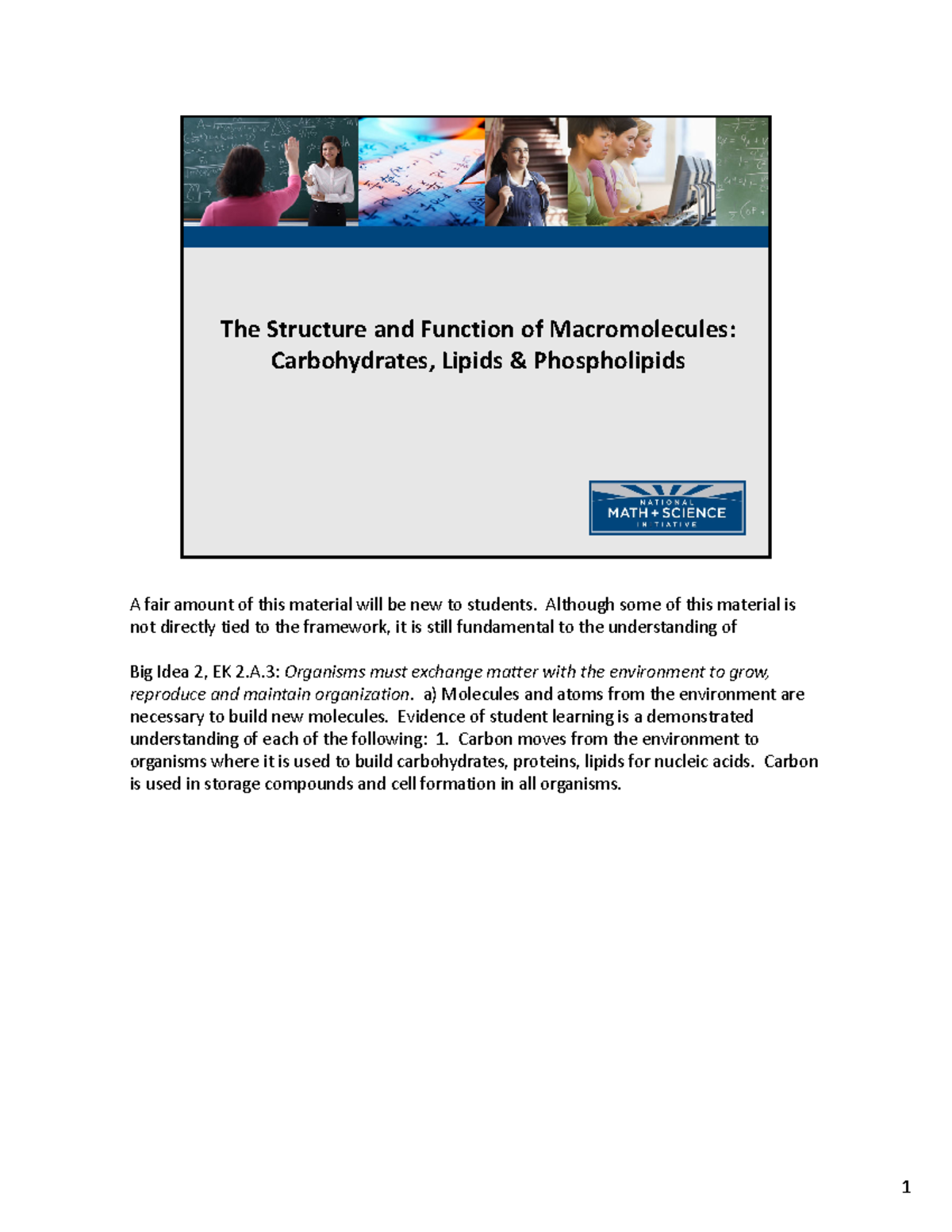Macro structure and function - Biological Sciences - DMMMSU - Studocu