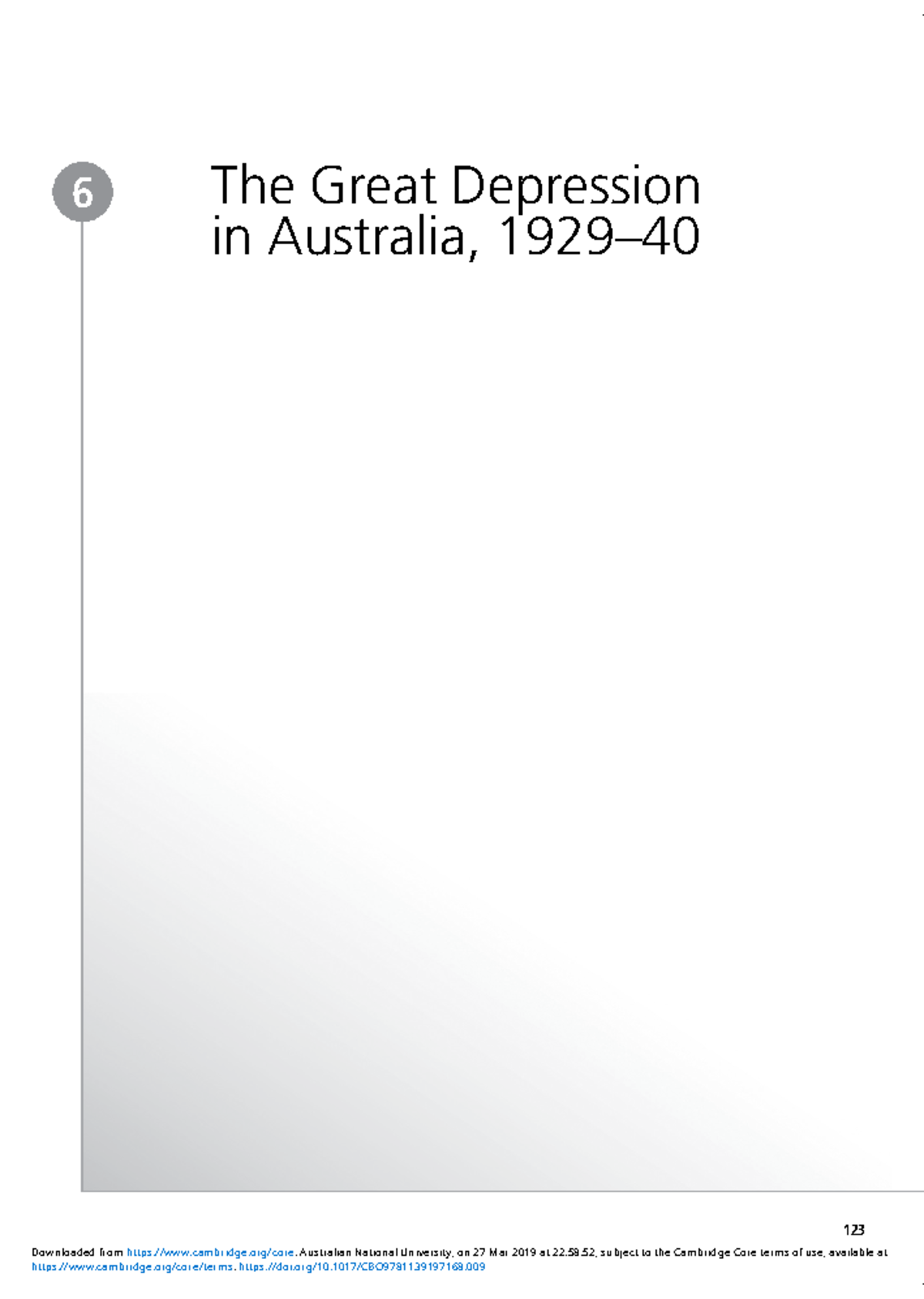 08 - Textbook out of print and rare in library - 6 The Great Depression ...