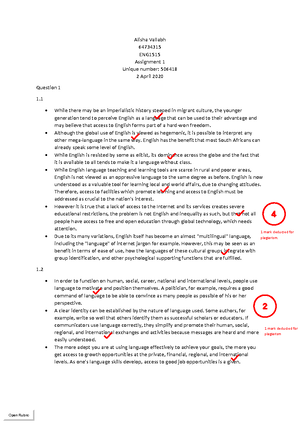 Joan du Toit ENG1515 assignment 2 (560719) 15482014 - Joan Du Toit ENG ...