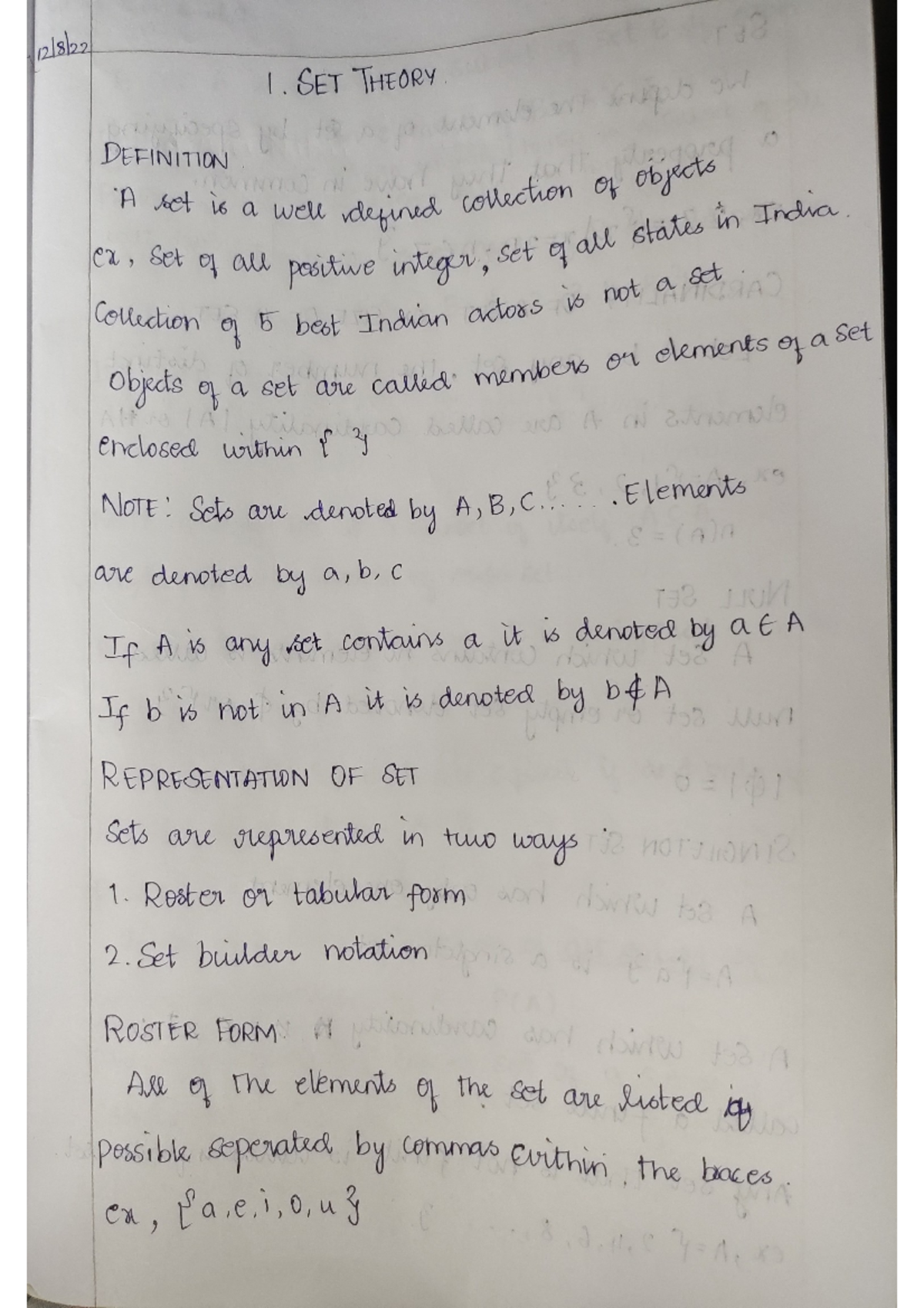 Maths unit 1 - notes full - Discrete mathematics - Studocu