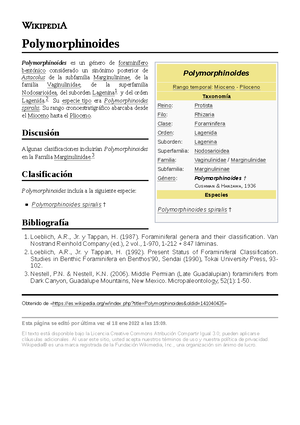 Marginulina - biologia - Marginulina Rango temporal: Pliensbachiense ...