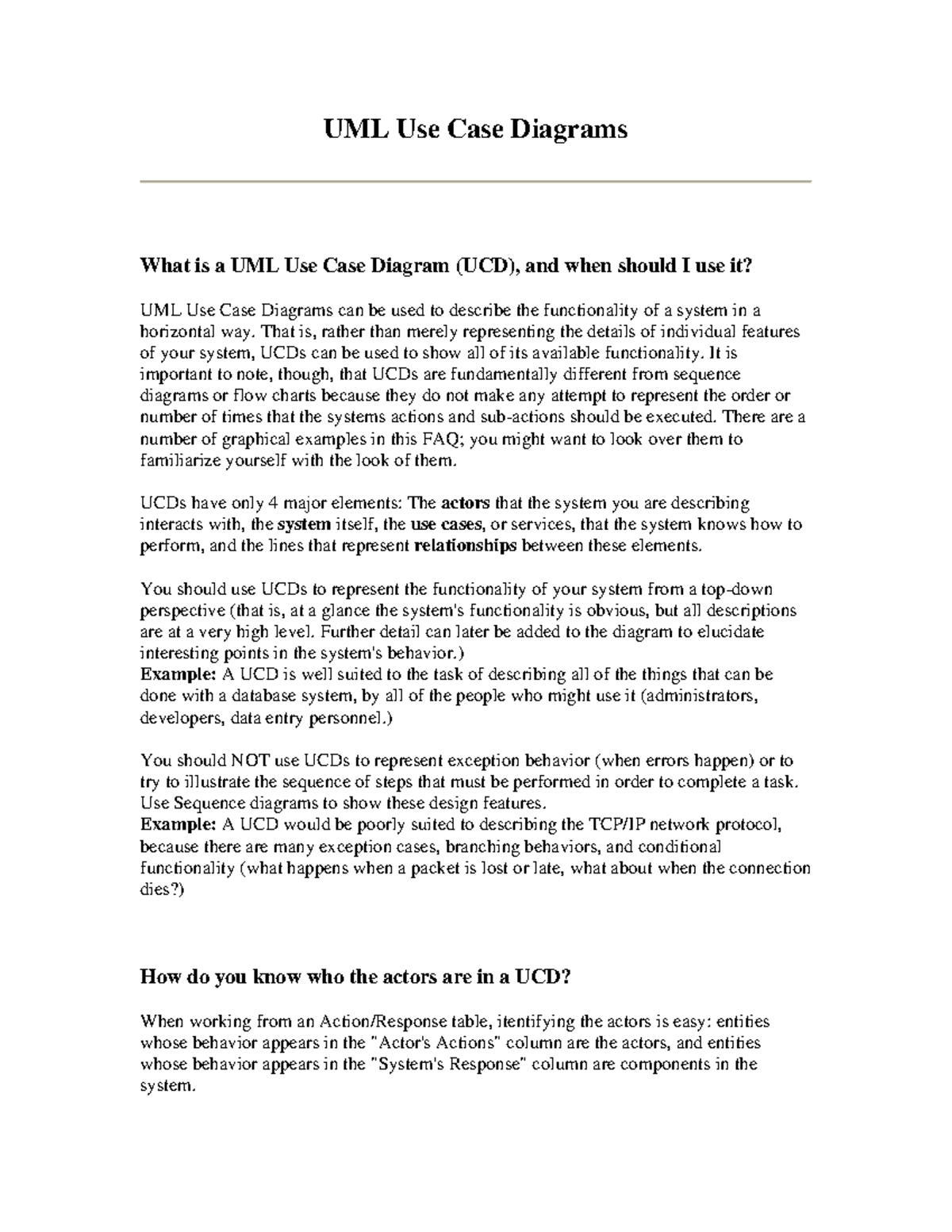 UML Use Case Diagrams - use case diagram - UML Use Case Diagrams What ...