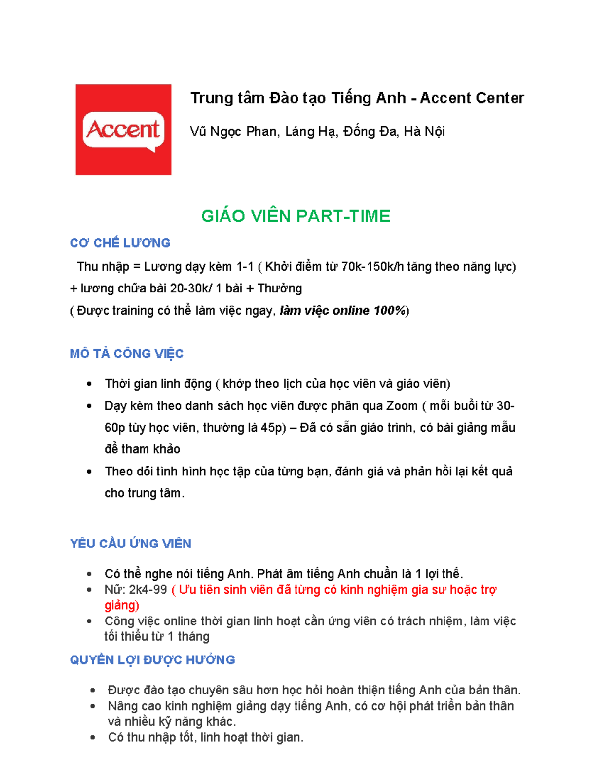 Jd - llllll - Trung tâm Đào tạo Tiếng Anh - Accent Center Vũ Ngọc Phan ...