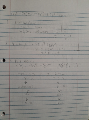 Chapter 3 - college algebra notes - Quadratic function: The function ...