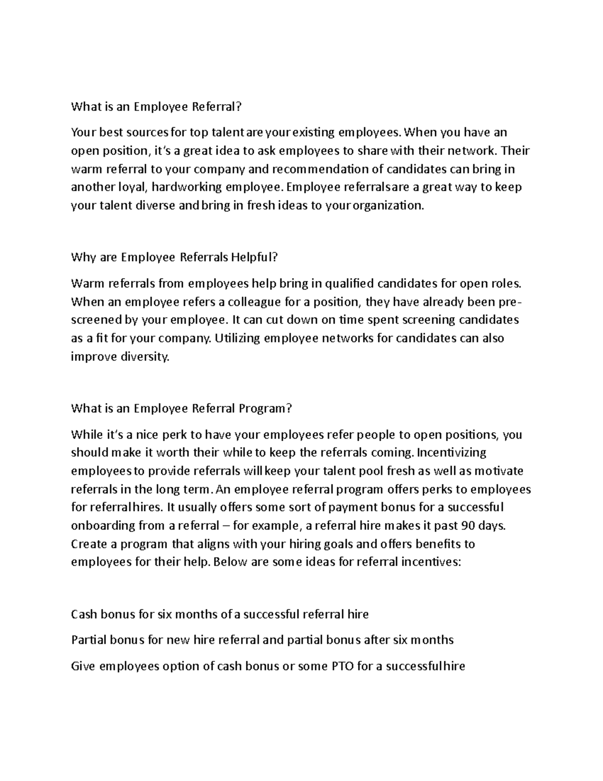 Employee referrals - What is an Employee Referral? Your best sources ...