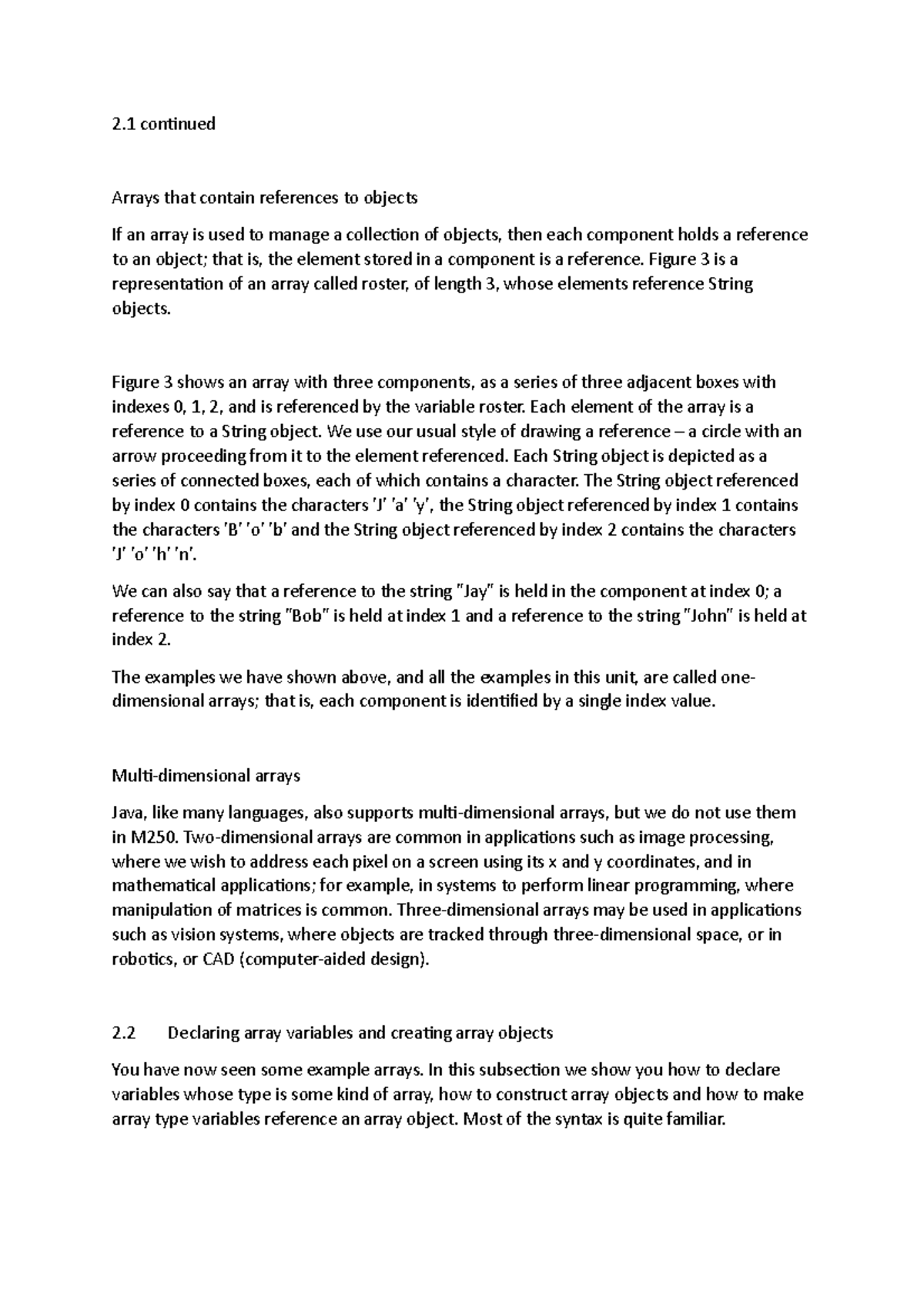 Unit 7 - 2.1 contuned, 2 - in depth notes from the units in the M250 ...