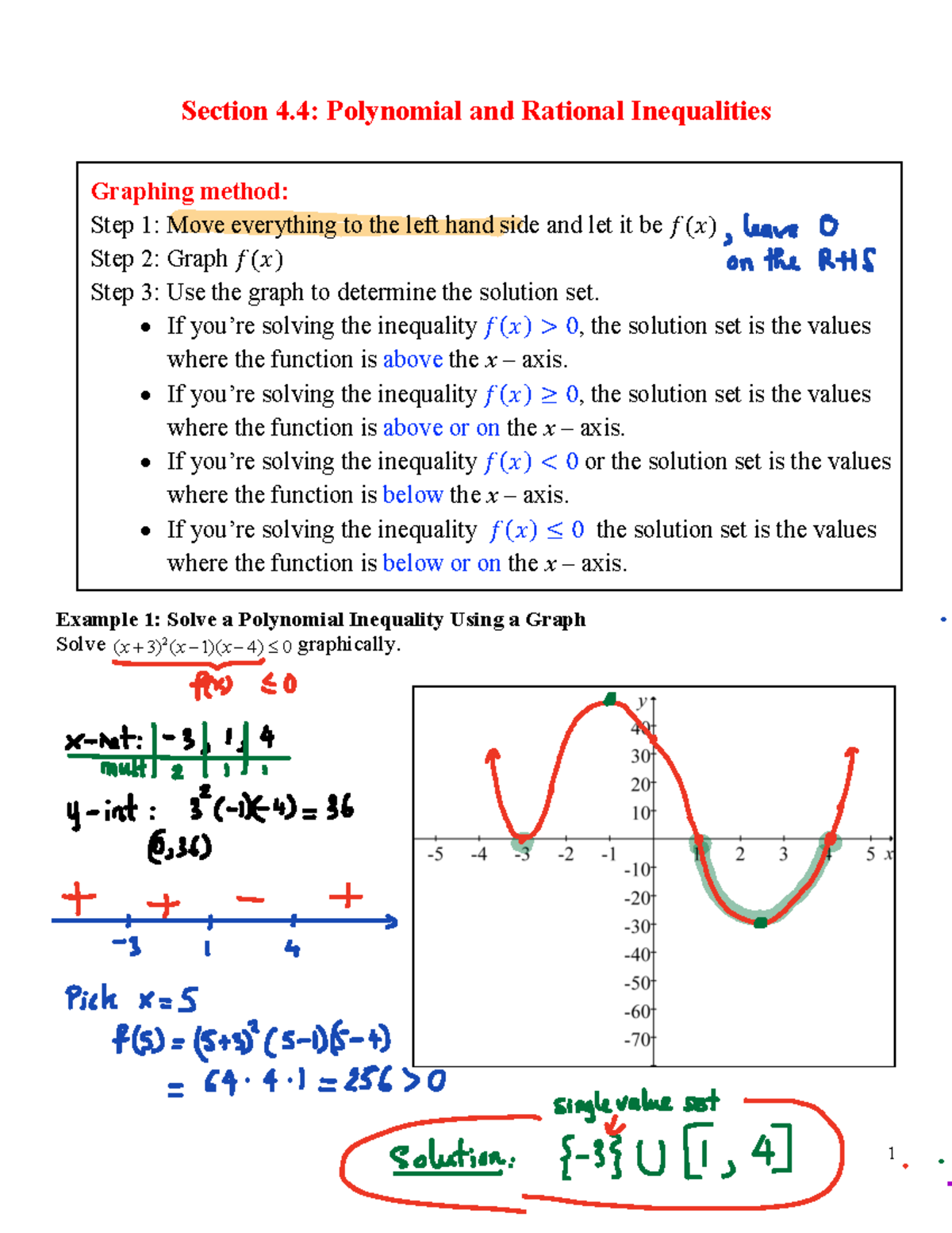 Section 5 - Chapter 4.5 lecture notes - Section 4: Polynomial and ...
