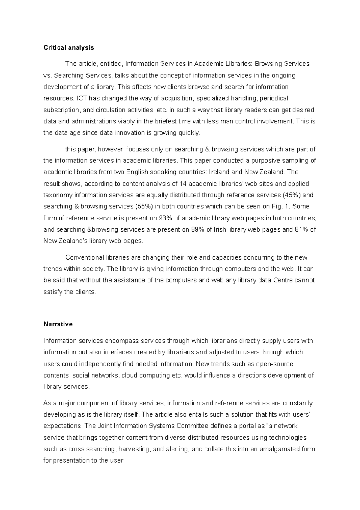 Module 3 assessment Pamaong - Critical analysis The article, entitled ...