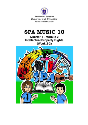 Music-Theory Gr10 Q1 Module 1 Final - Copy - ####### Republic of the ...