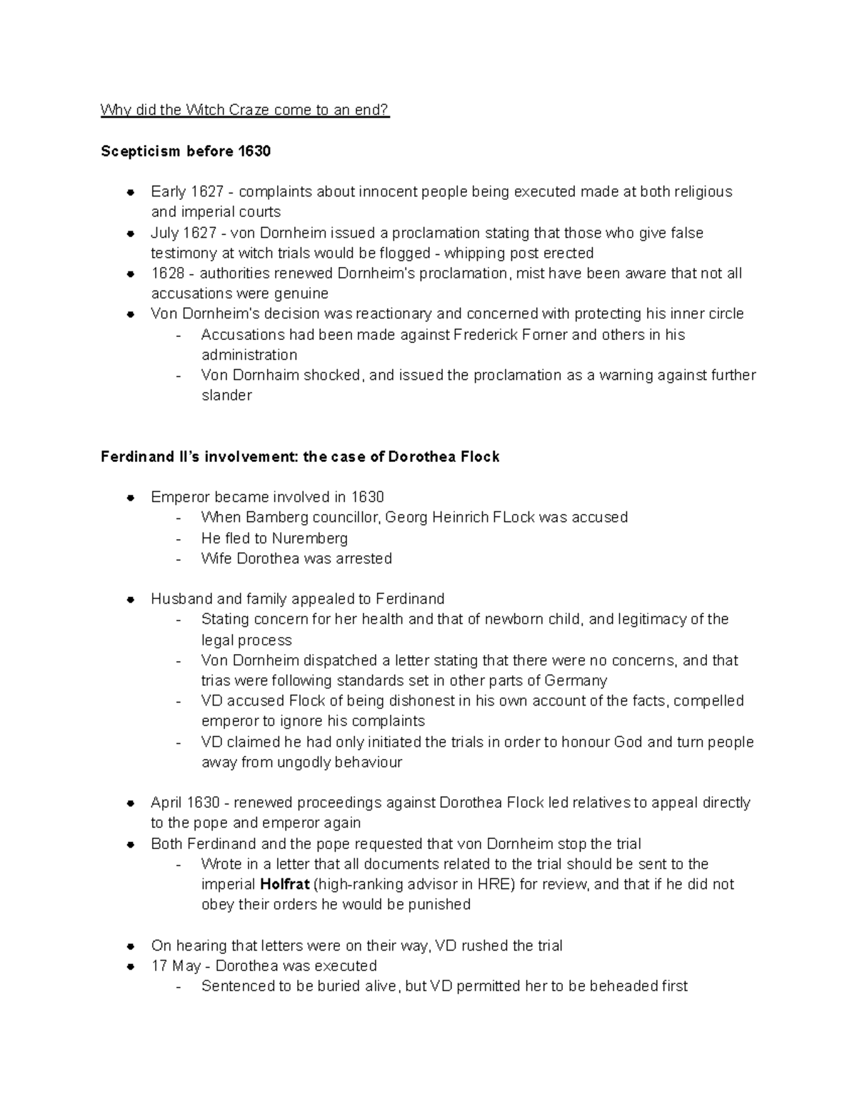 22 11 23 - BTN - End of Bamberg witch trials - Why did the Witch Craze ...