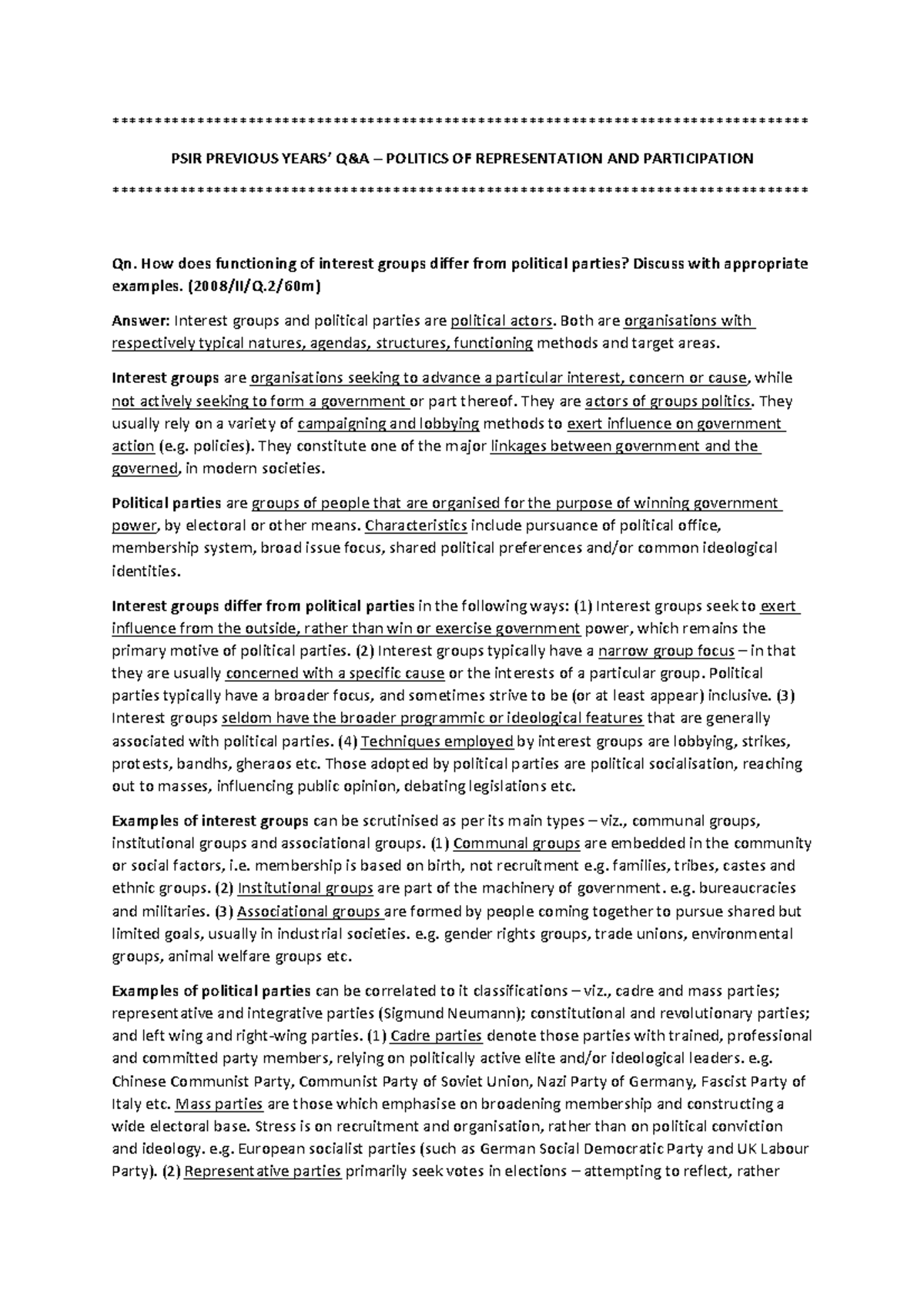 Question - Answers - vjbb - - Studocu