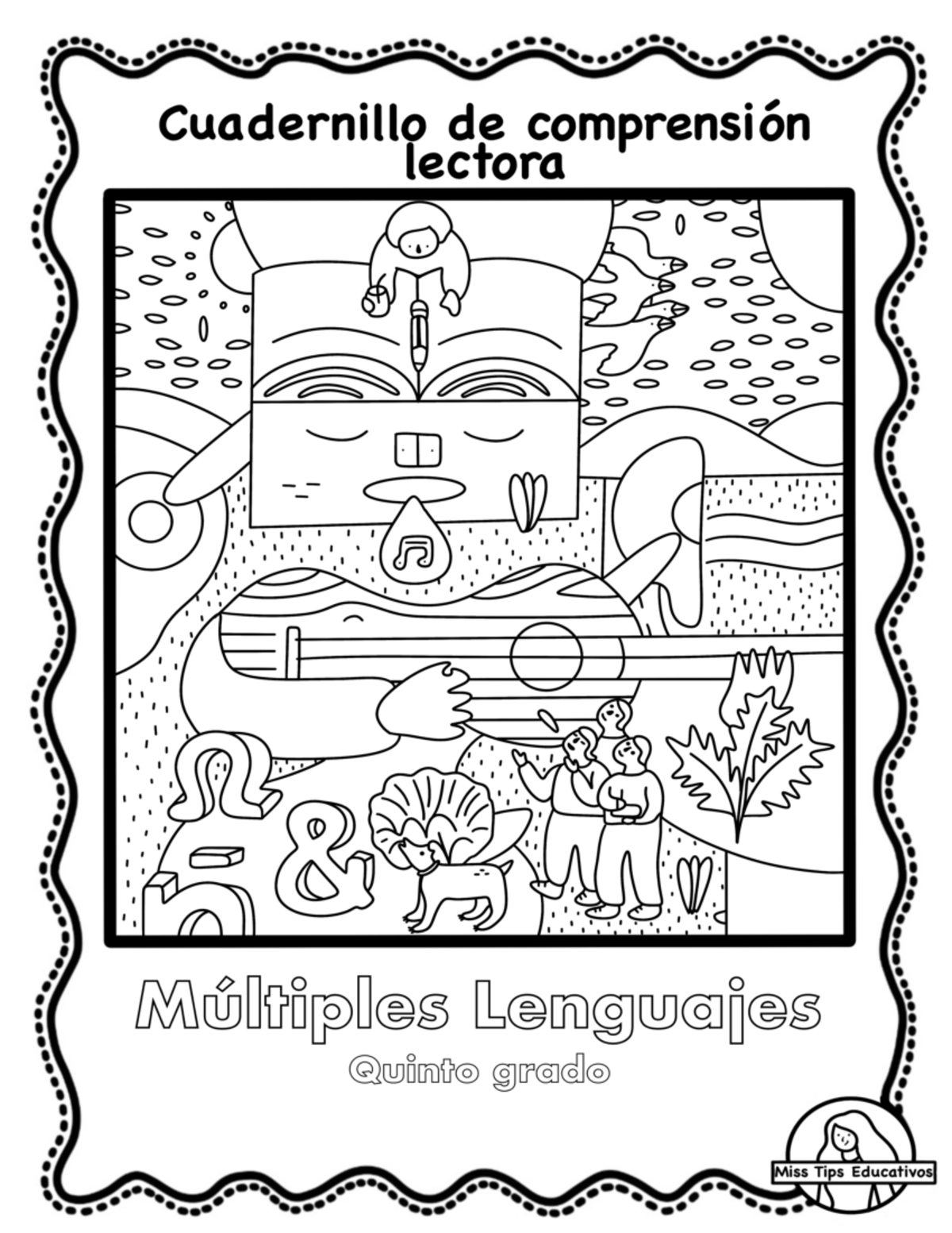 5° Cuadernillo Comprensión LEC-1 - 1. EL paraíso de Baja California Sur Página 8 del del Libro ...