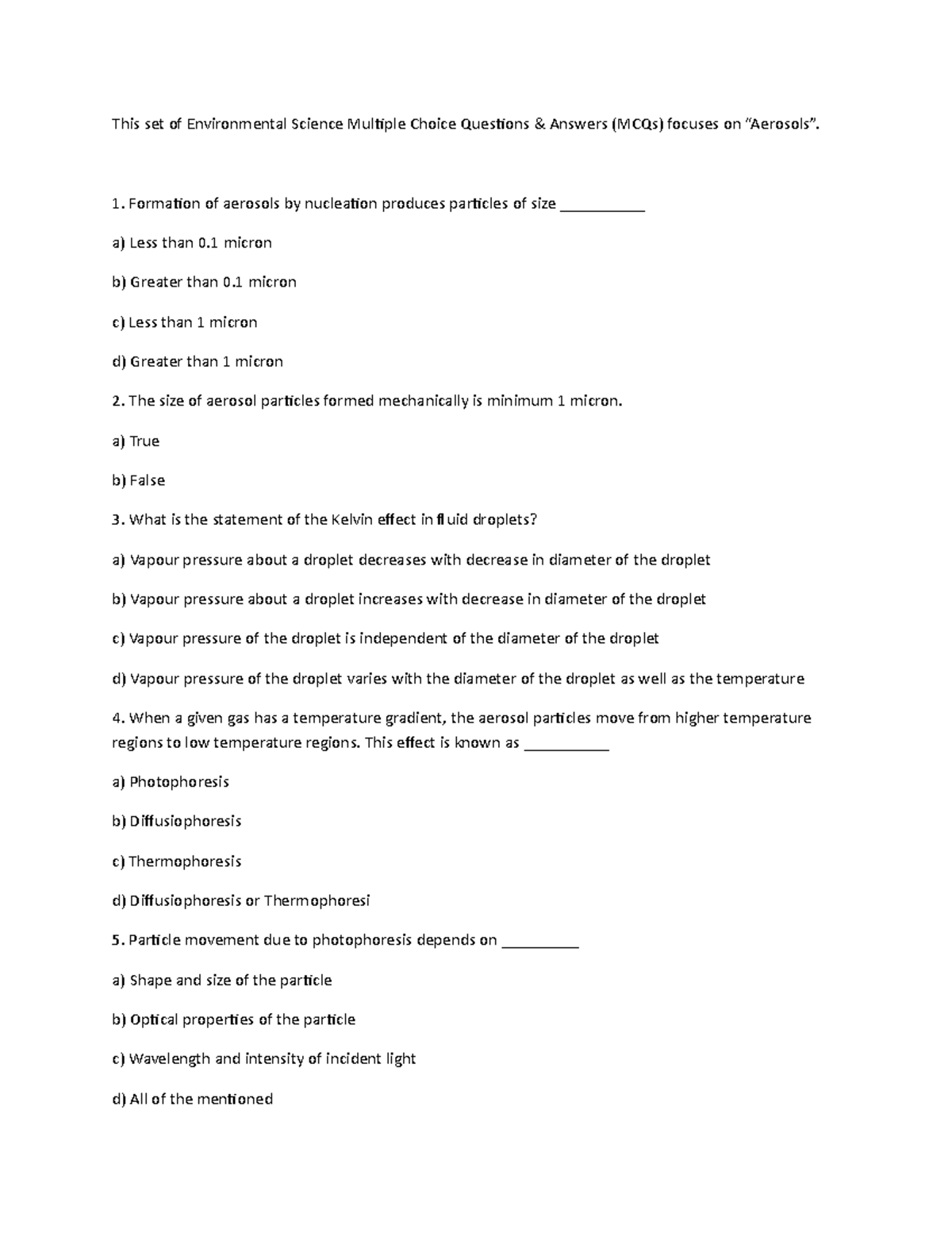 Worksheets with solving and Word Problem - This set of Environmental ...