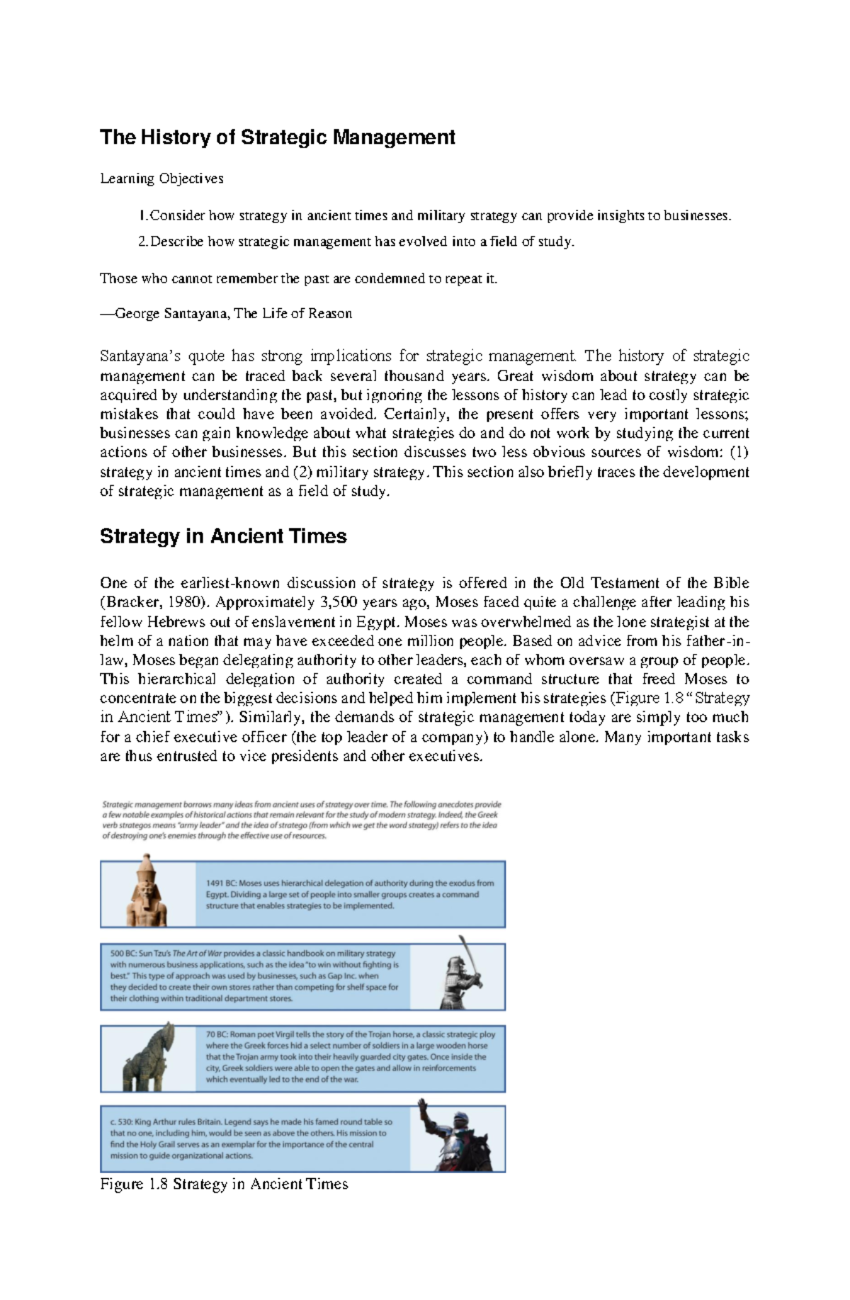 The History of Strategic Management - The History of Strategic ...