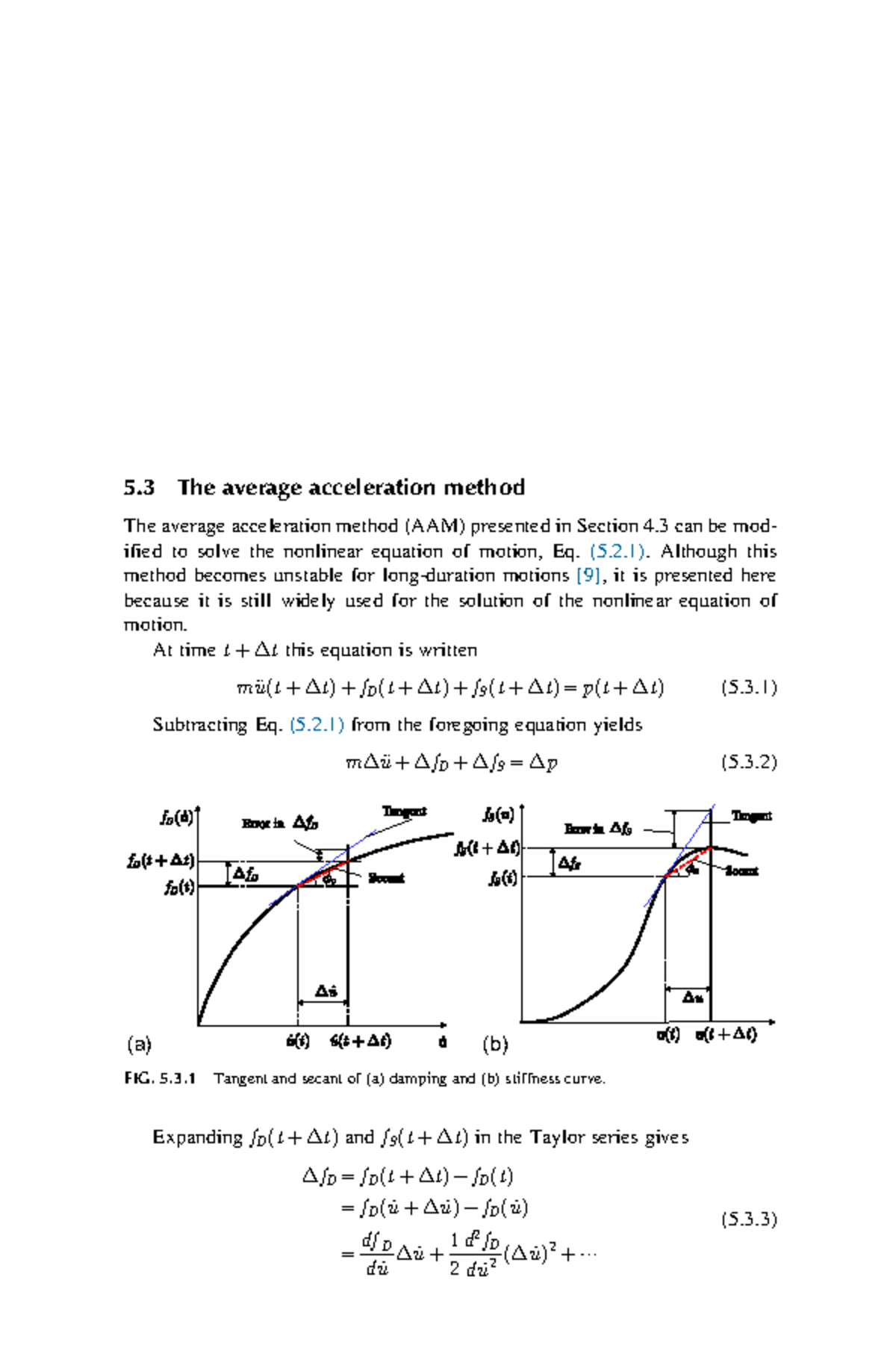 Metodo de la aceleración promedio - 5 The average acceleration method The average acceleration ...