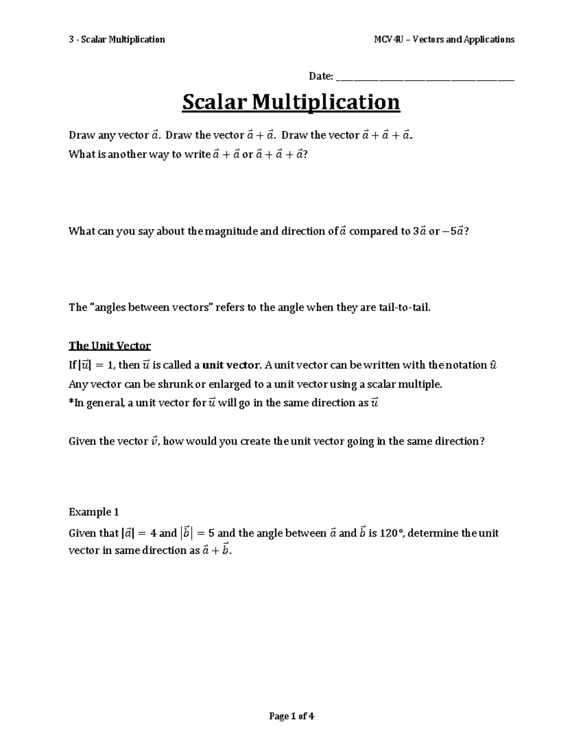 03 - Scalar Multiplication - Date ...