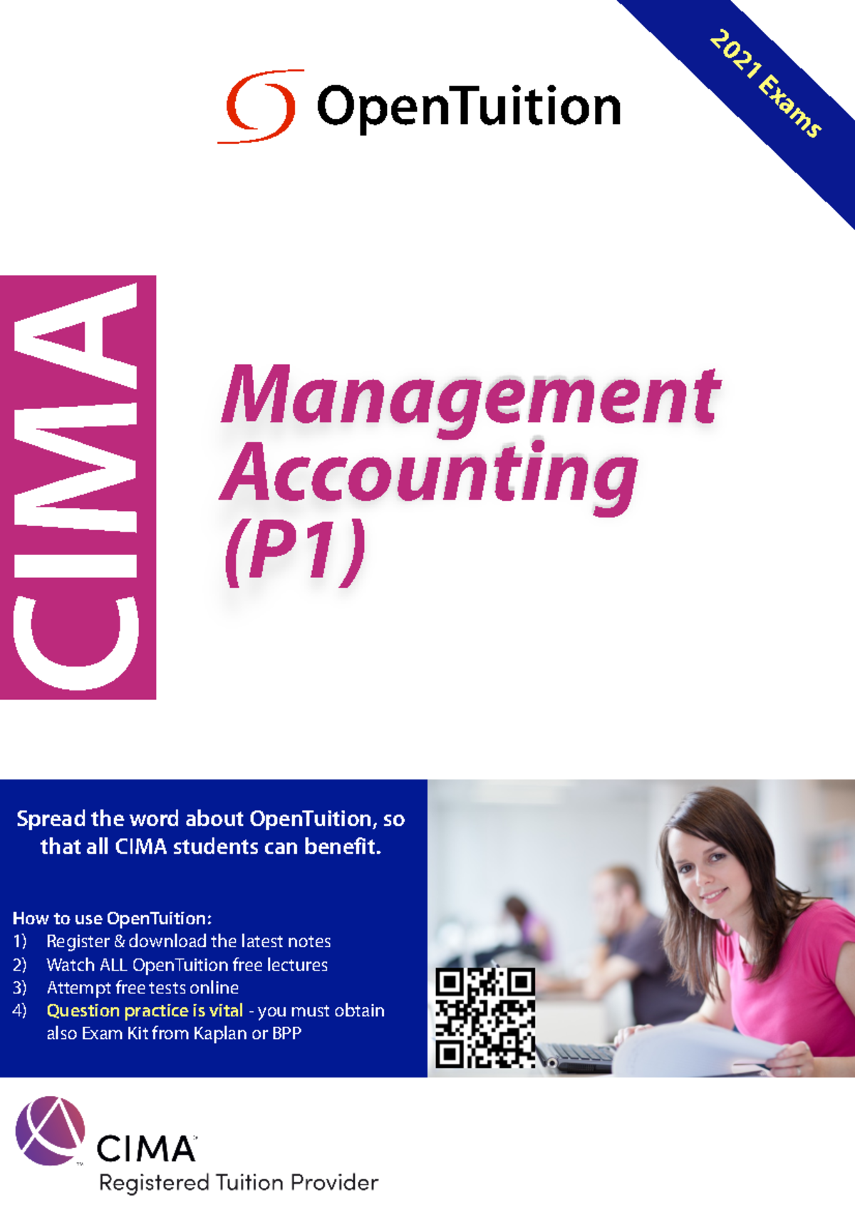 CIMA-P1-2021 Management Accounting Notes - ####### 2021 Exams Spread ...