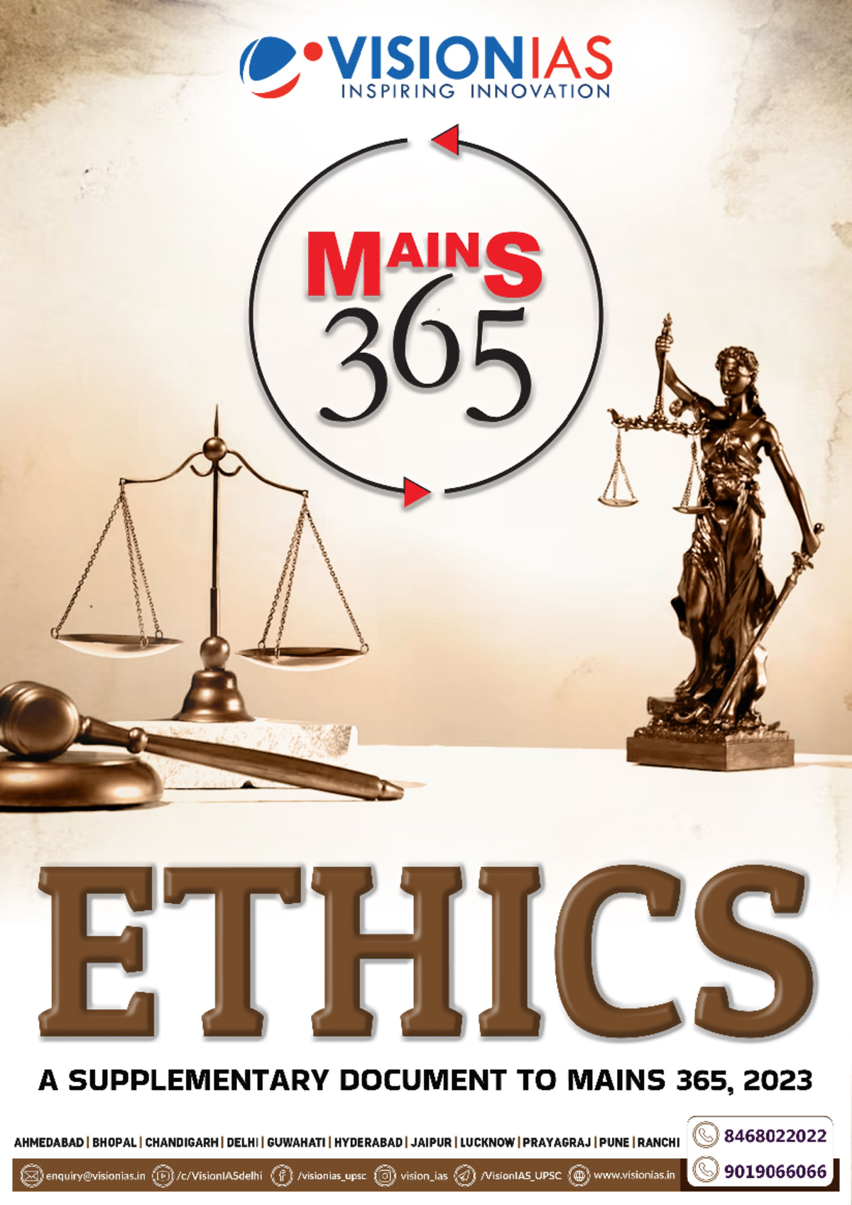 Vision IAS Mains-365 Ethics 2023@The Red UPSC - DELHI | JAIPUR | PUNE ...