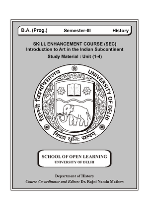 Archaeology - ignou notes - Definitions and Scope UNIT 1 DEFINITIONS ...