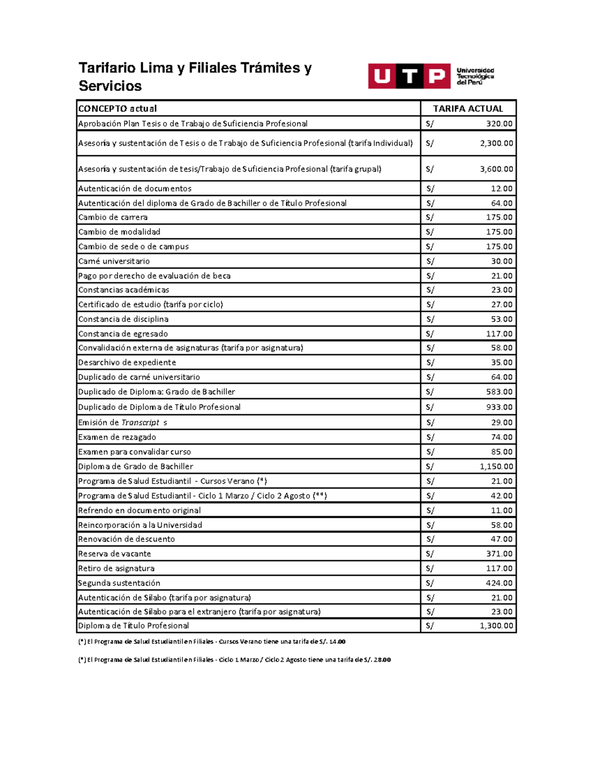 Tarifario 8dcc2e5e 8f1e 4703 af9a afbed 019e8d8 - Tarifario Lima y ...