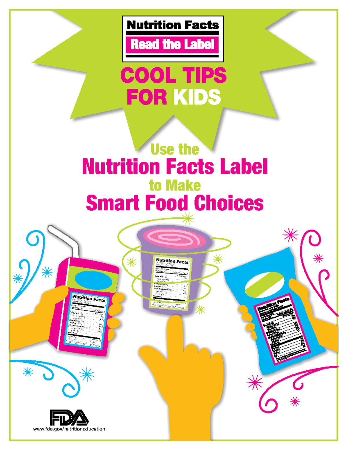 Demo lesson nutrition facts - COOL TIPS FOR KIDS Use the Nutrition ...