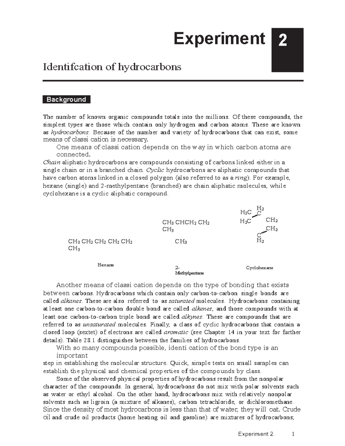 Lab 2 - This is a lab assignment - Experiment 2 1 Experiment ...