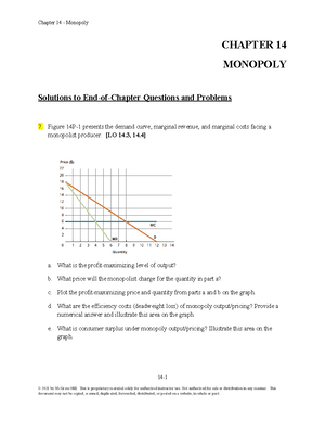 Chapter 12 practice - CHAPTER 12 THE COSTS OF PRODUCTION Solutions to ...