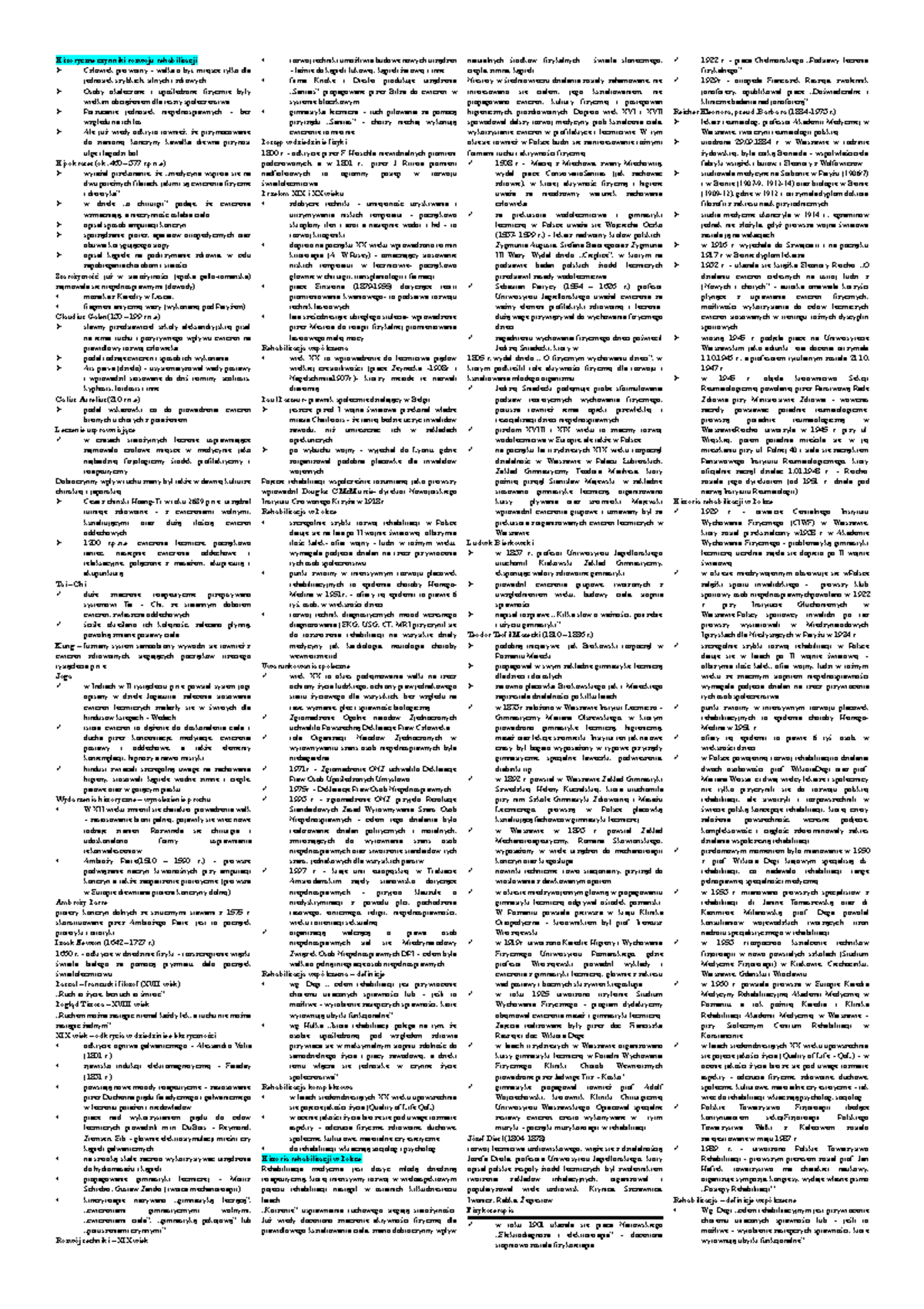 Historia sciaga wszystko - Historyczne czynniki rozwoju rehabilitacji Człowiek pierwotny – walka ...