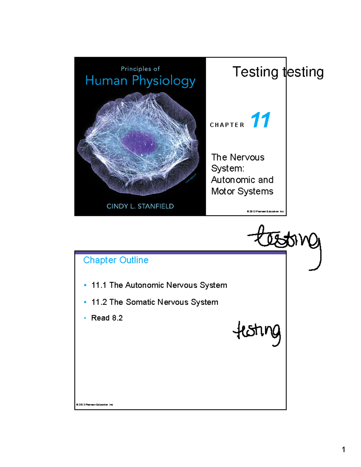 Ch 11 lecture presentation - PowerPoint® Lecture Presentations prepared by Donal Skinner ...