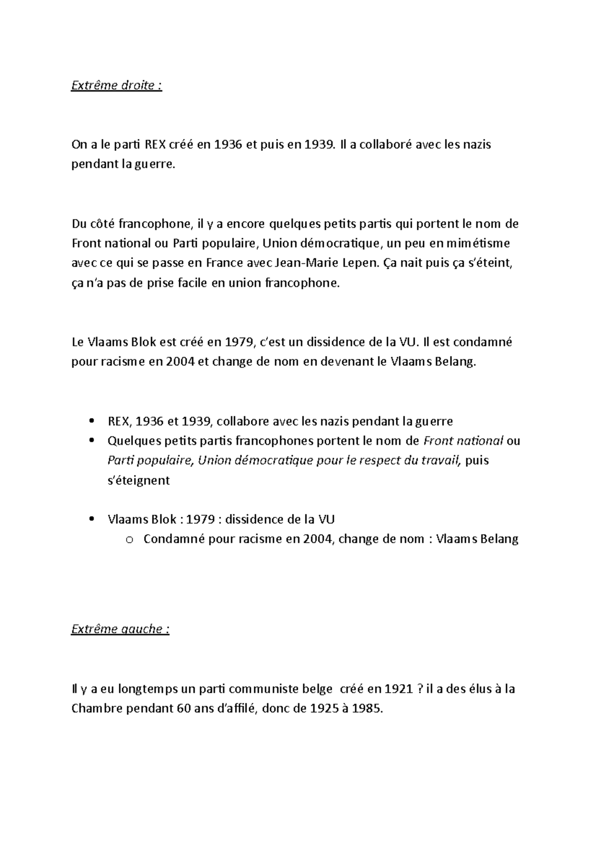 Histoire politique du droit partie 11 - Extrême droite : On a le parti ...