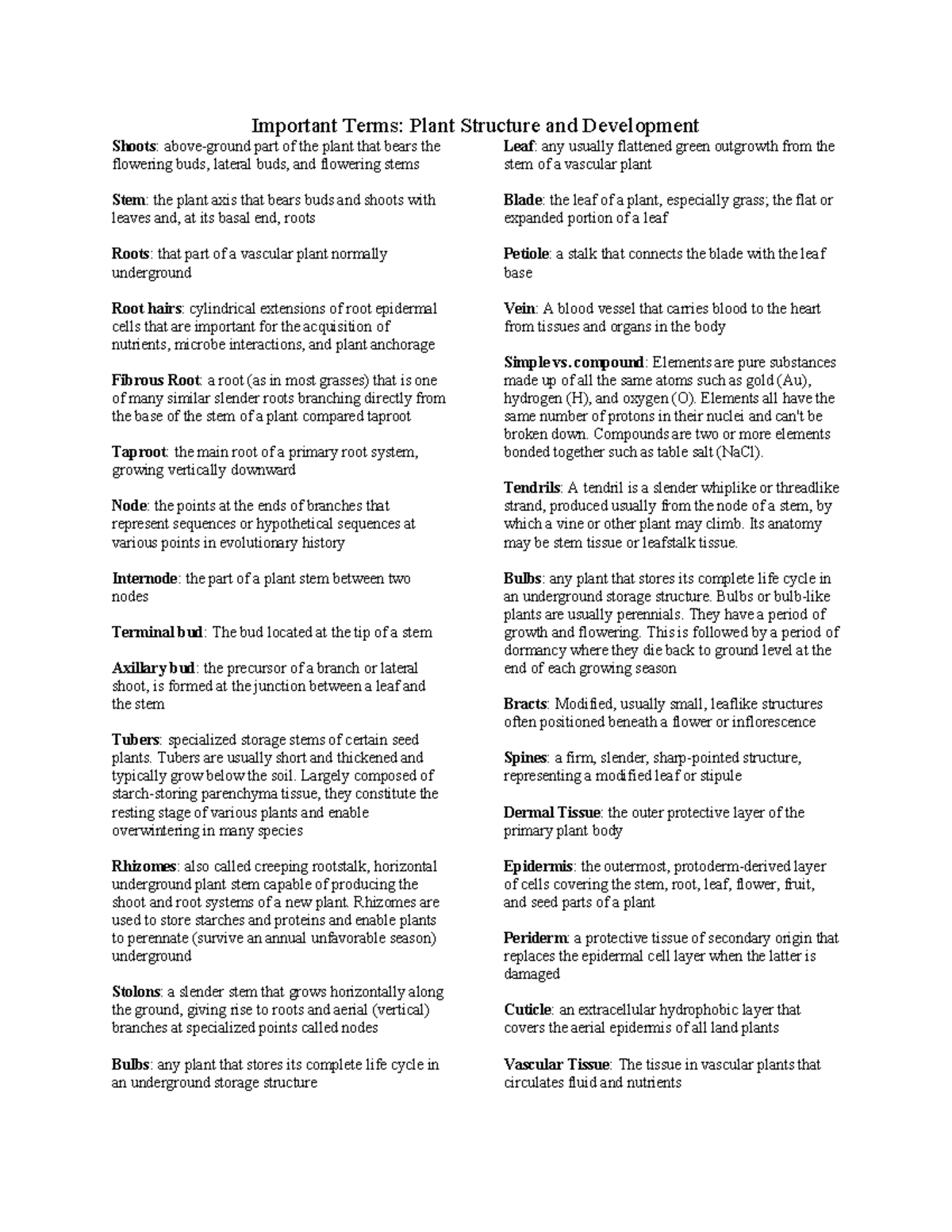 plant-structure-and-development-terms-important-terms-plant