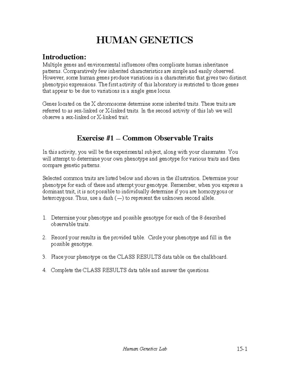 Human Genetics for you - HUMAN GENETICS Introduction: Multiple genes ...