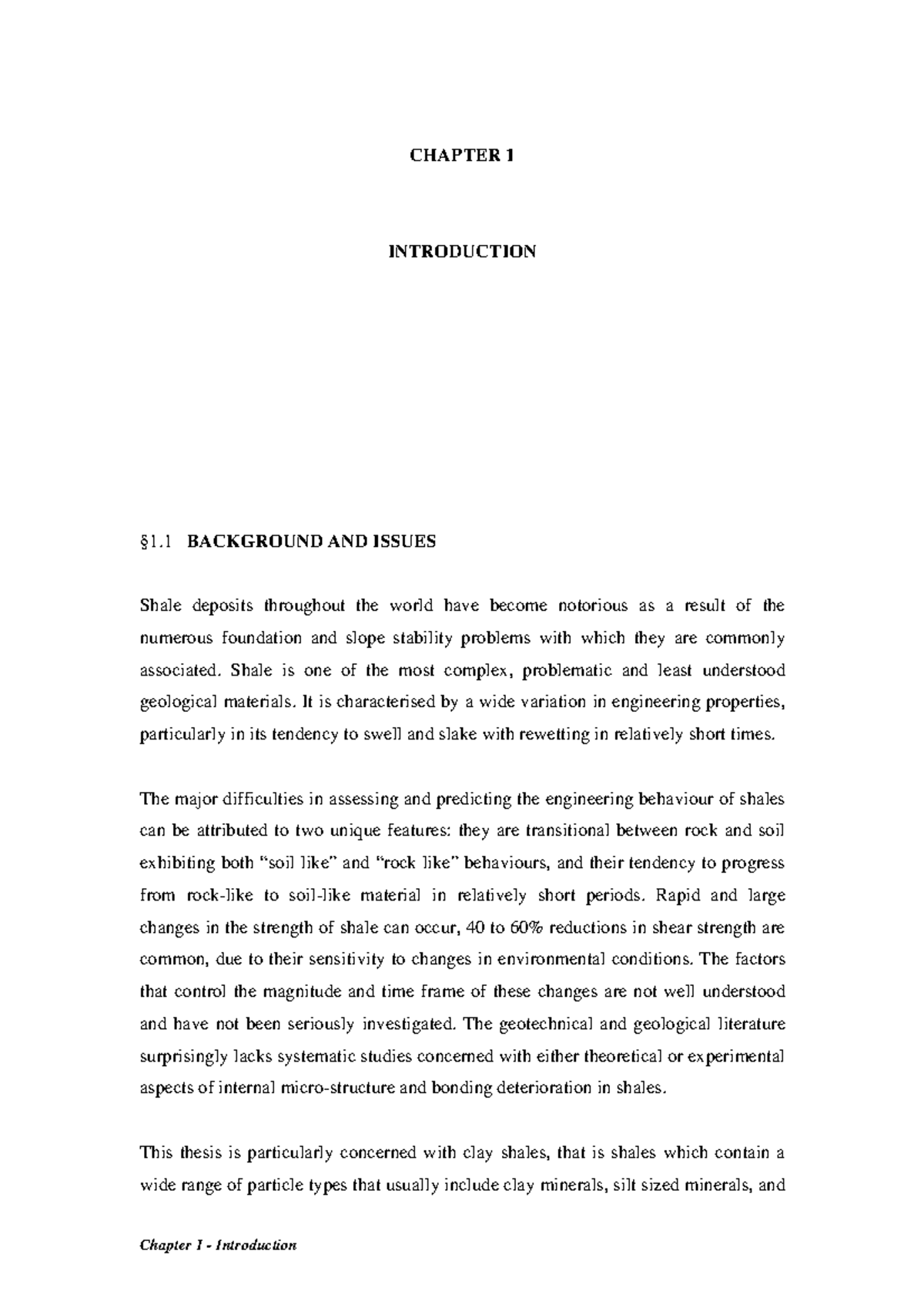 02chapter 1 - Bringelly Shale - CHAPTER 1 INTRODUCTION §1 BACKGROUND ...