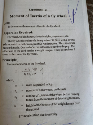 Torsion pendulum- Rigidity modulus - Complimentary physics 1st year ...