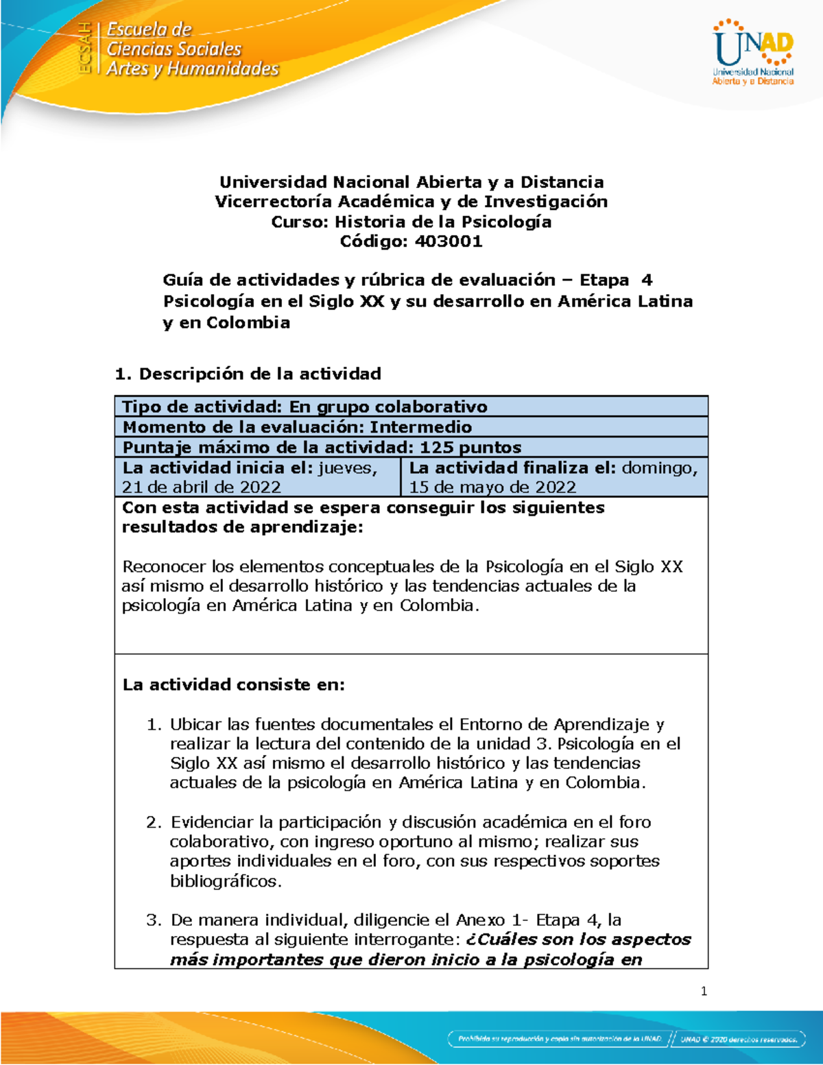Guía de actividades y rúbrica de evaluación - Unidad 3 - Etapa 4 ...