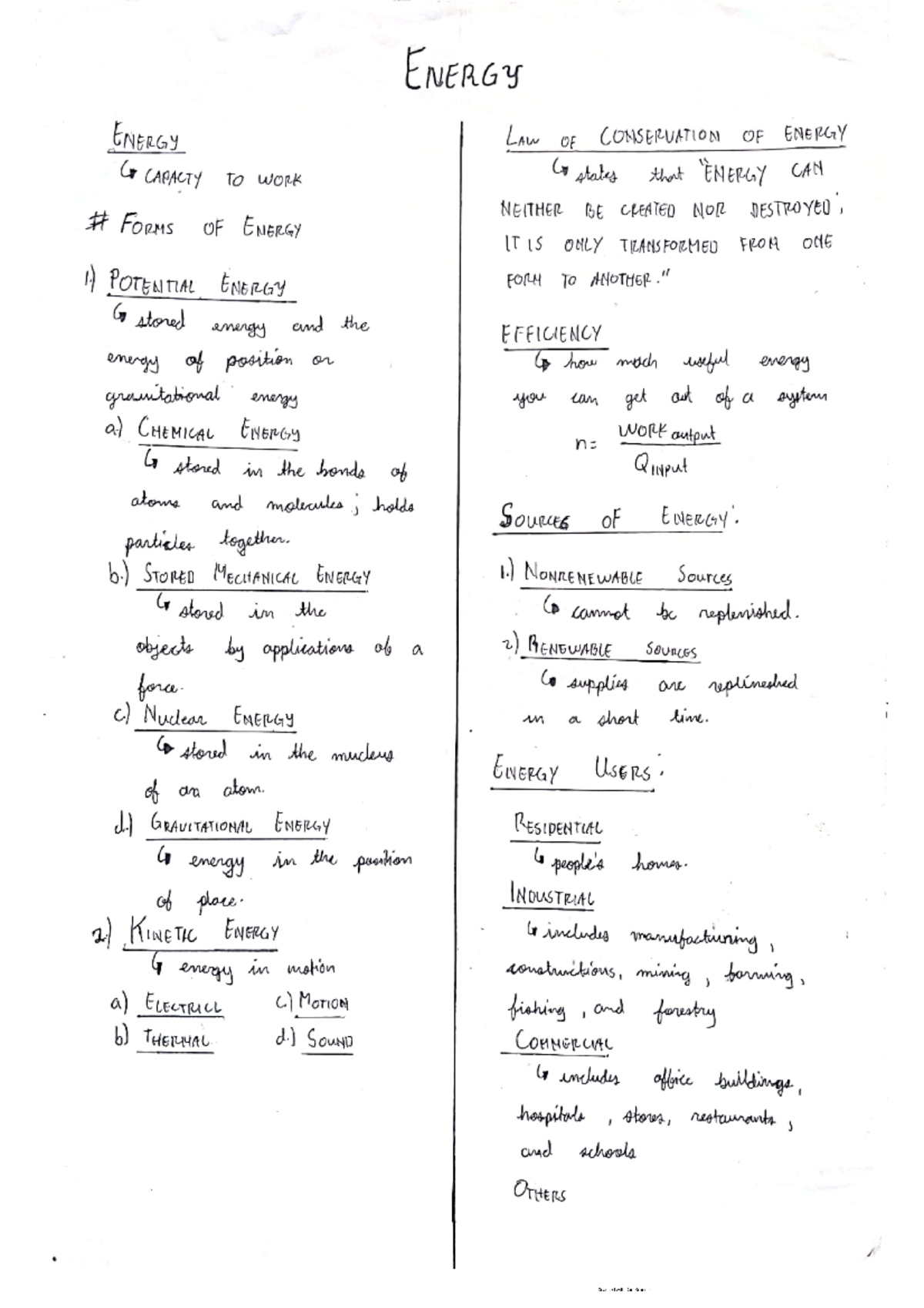 Chemistry Notes - Studocu