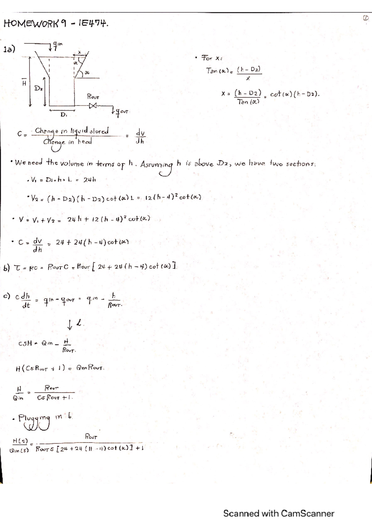 Homework 9 sol - IE 47400 - Studocu