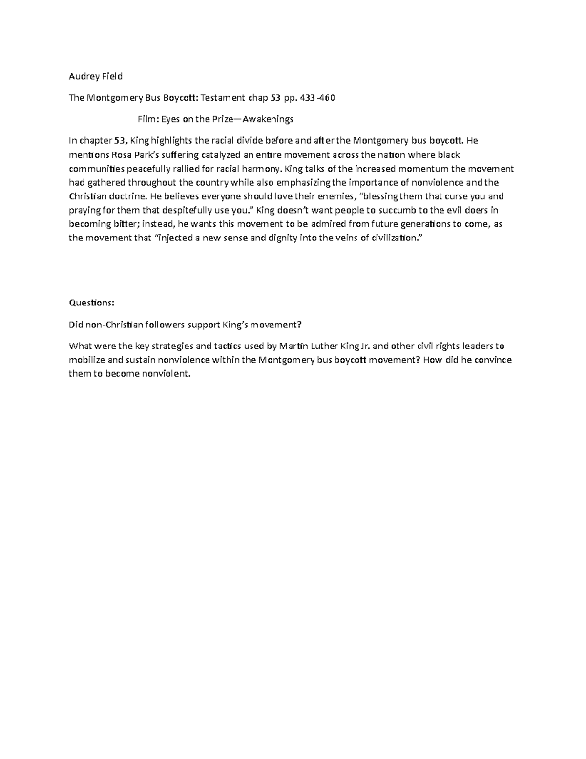 MLKDisc 123 - Martin Luther King Jr.'s principles of nonviolence and ...